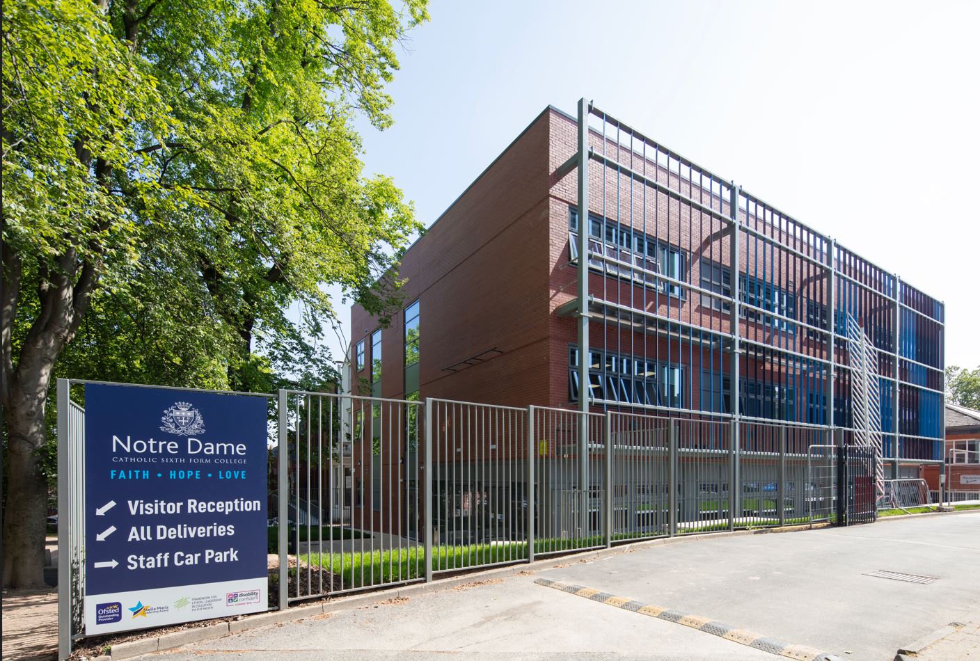 NOTRE DAME CATHOLIC SIXTH FORM COLLEGE – Triton Construction Ltd